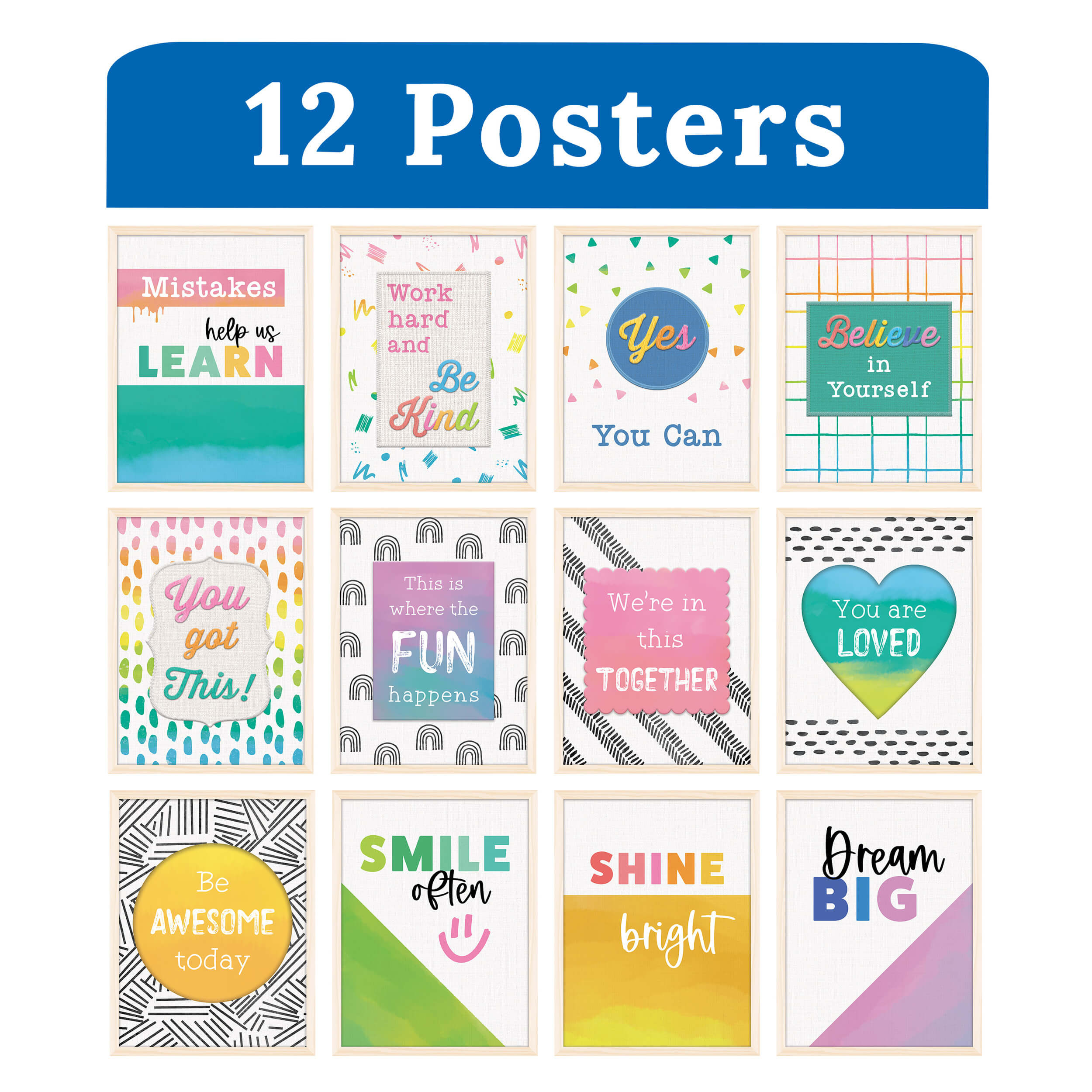 Mini Posters: Creatively Inspired Poster Set