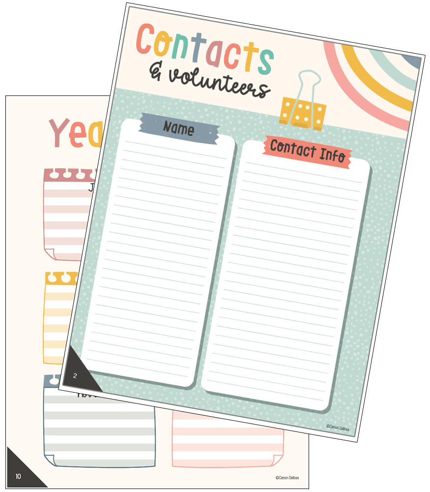 We Belong Free Teacher Organizers | Carson Dellosa