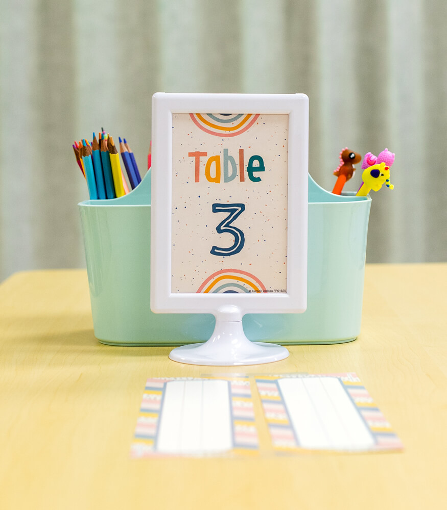 We Belong Free Table Numbers | Carson Dellosa