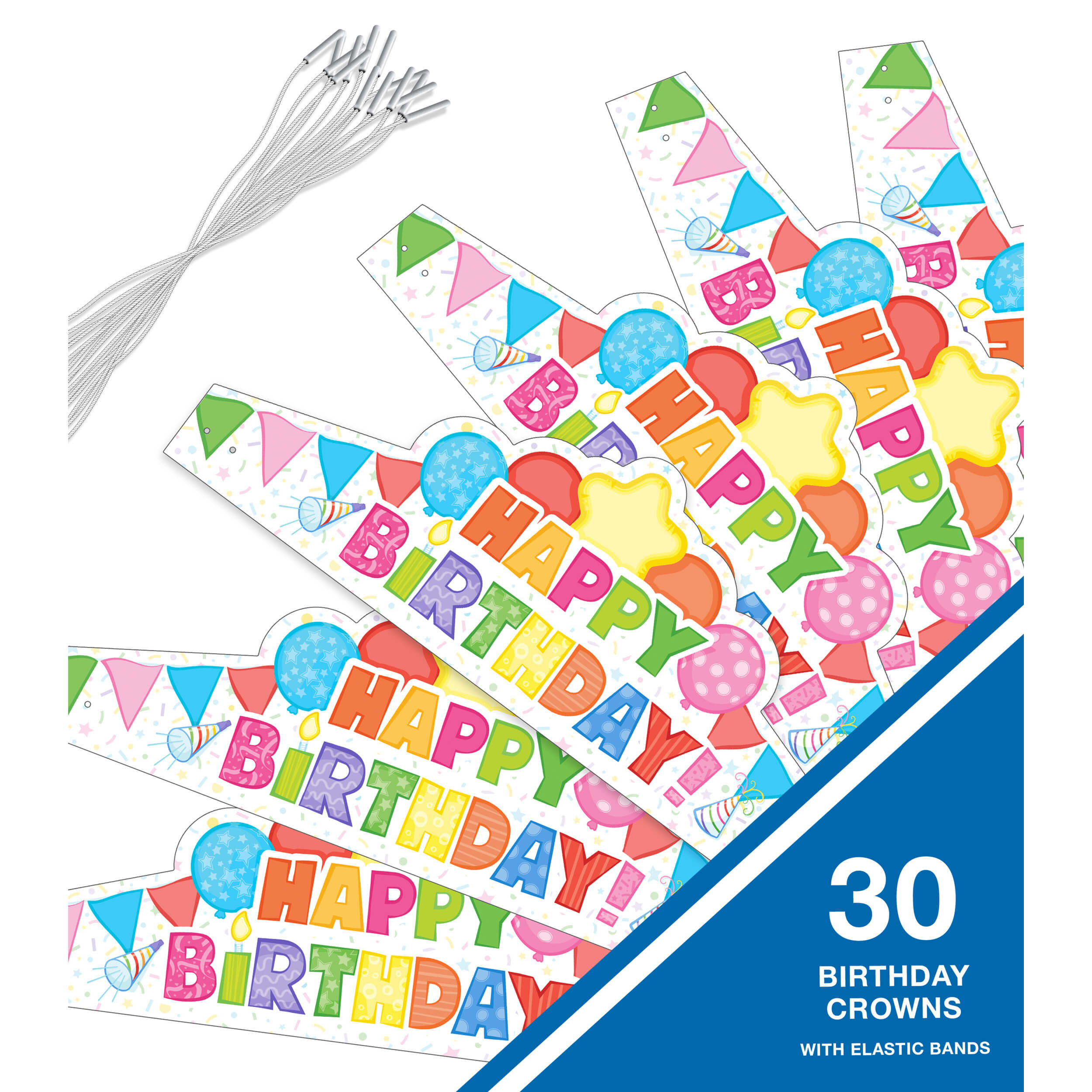 Classroom Happy Birthday Crowns