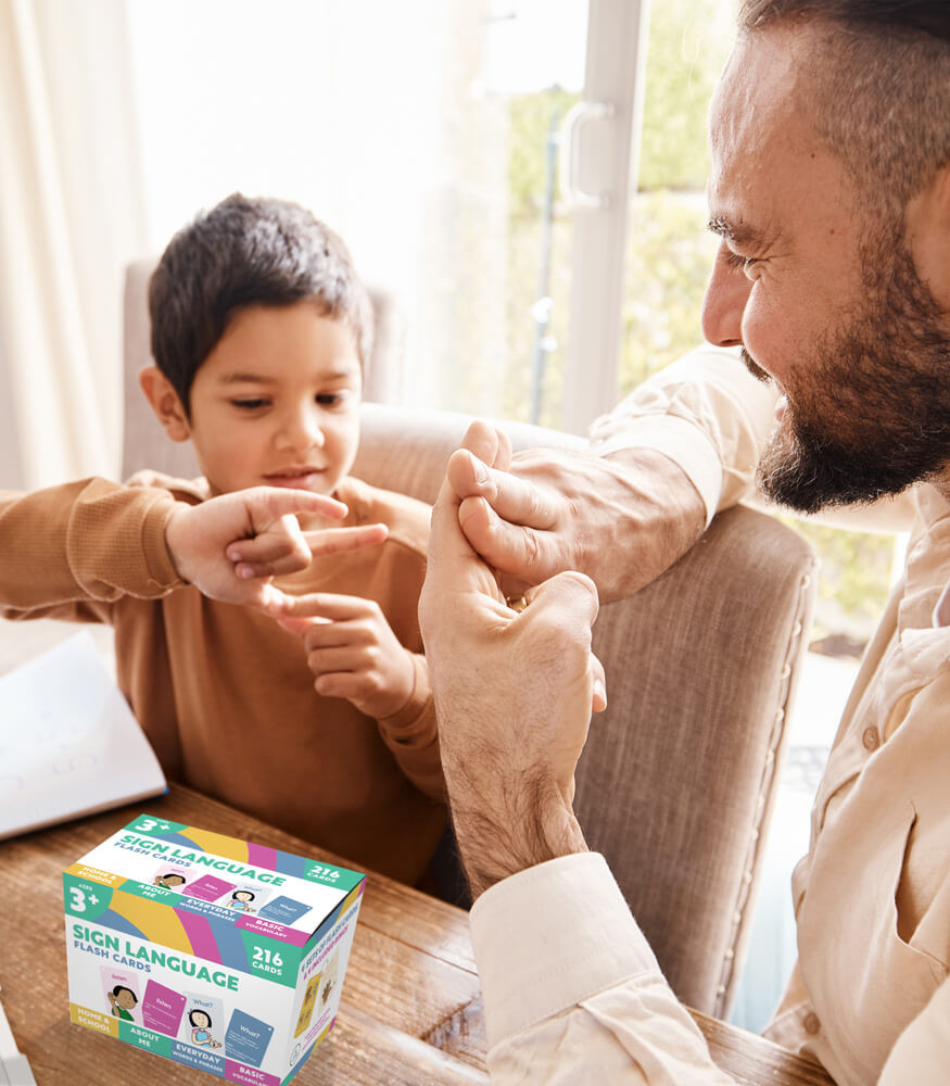 Sign Language Flash Card Box Set Sign Language