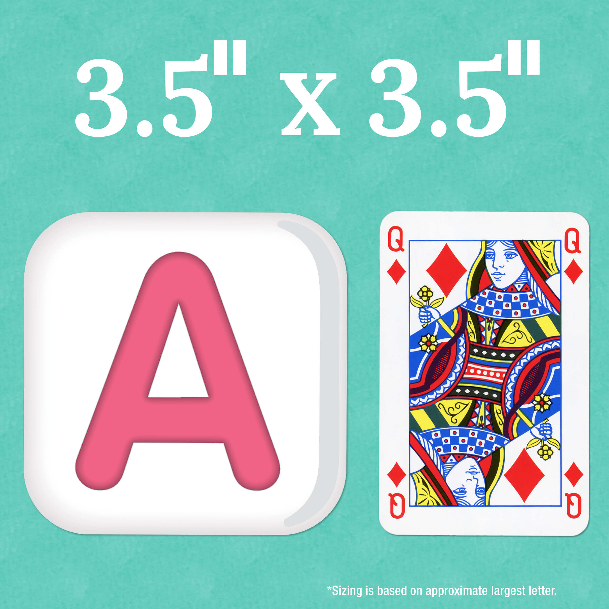 3.5in Letter Beads Bulletin Board Letters