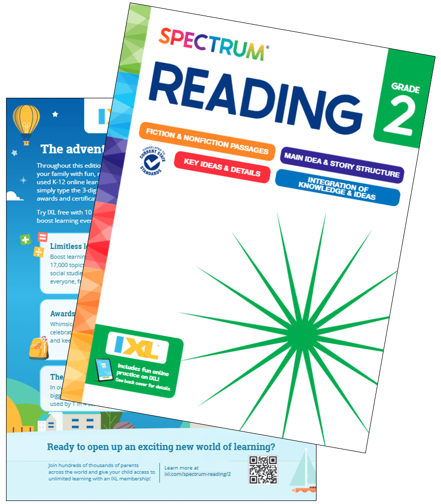 Spectrum Reading Grade 2 Free Sample | Carson Dellosa