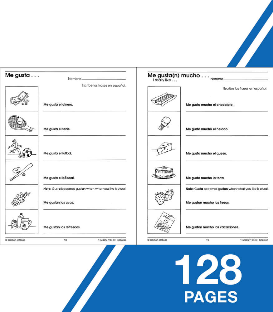 Grade 6-12 The 100+ Series™ Spanish Resource Book Paperback