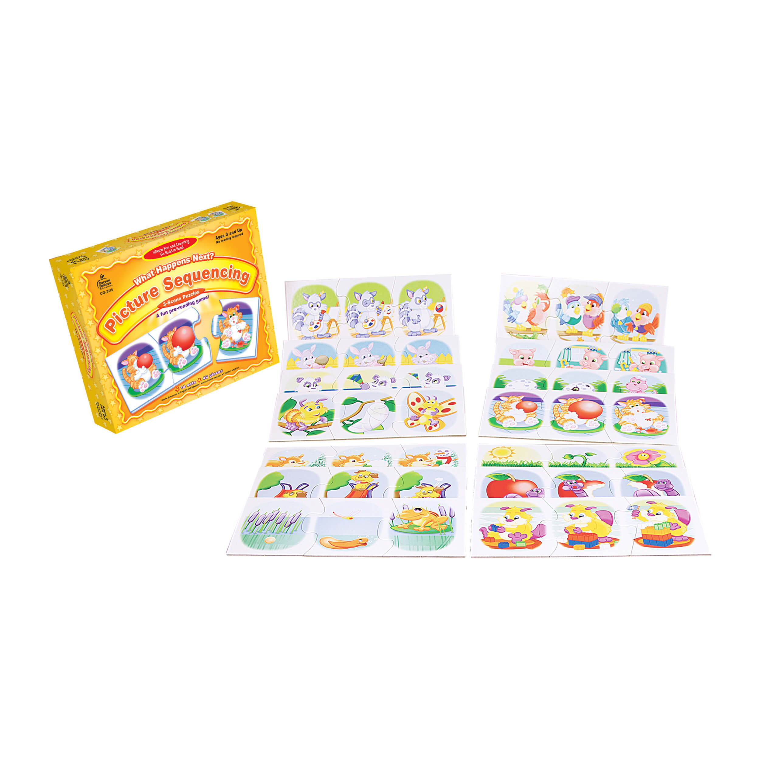 Grade PK-K What Happens Next? Picture Sequencing Board Game