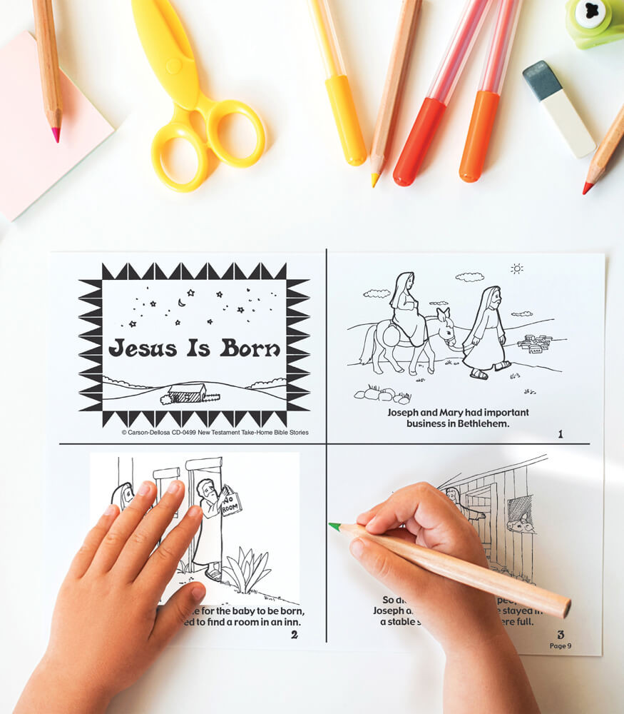 New Testament Take-Home Bible Stories Resource Book Grade Preschool-2 eBook