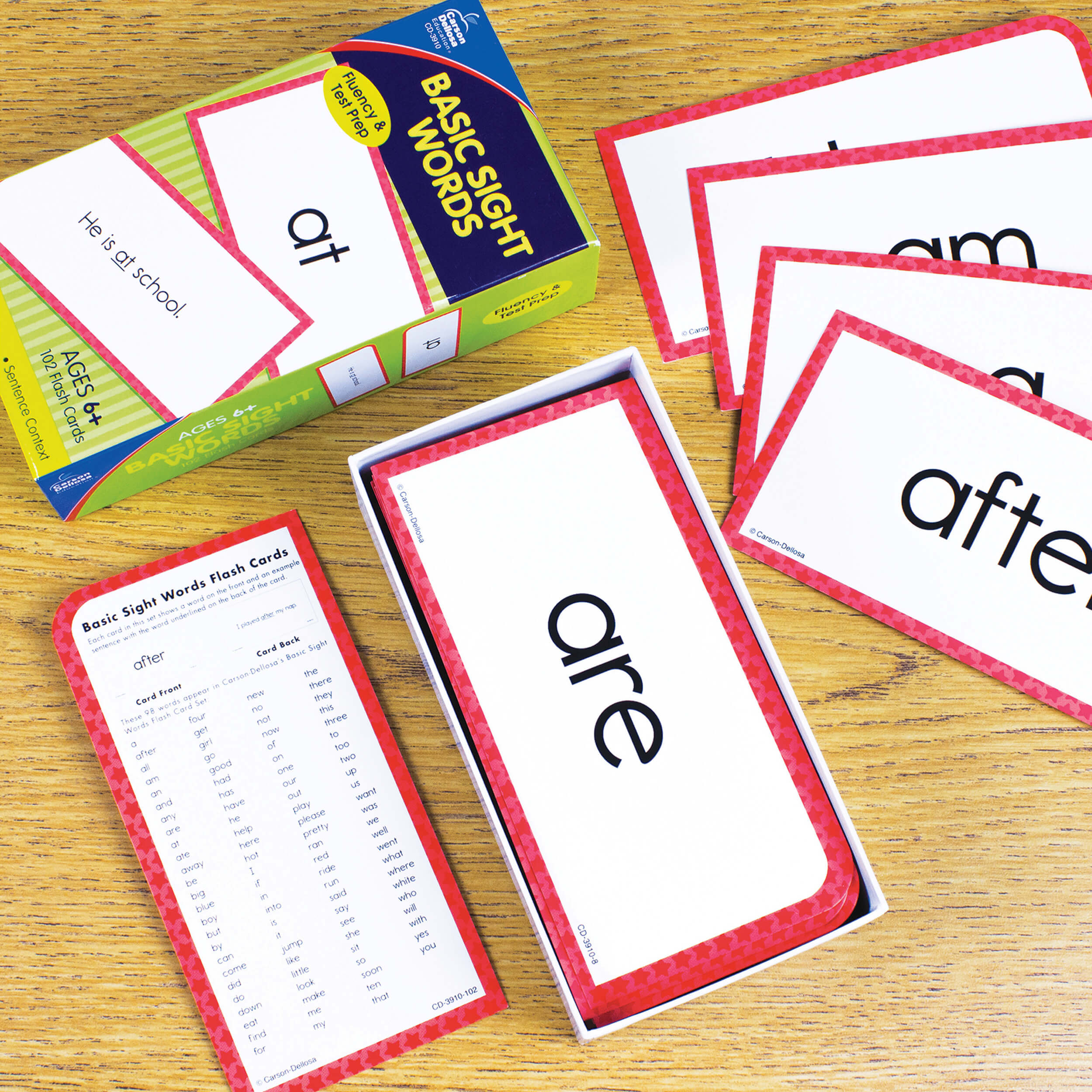 Grade 1-3 Basic Sight Words Flash Cards
