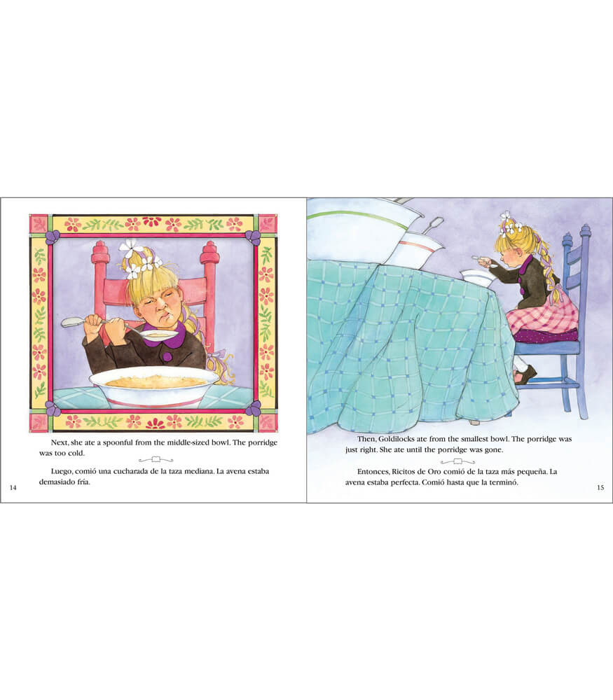 Grade PK-3 Goldilocks and the Three Bears Bilingual Keepsake Stories ...
