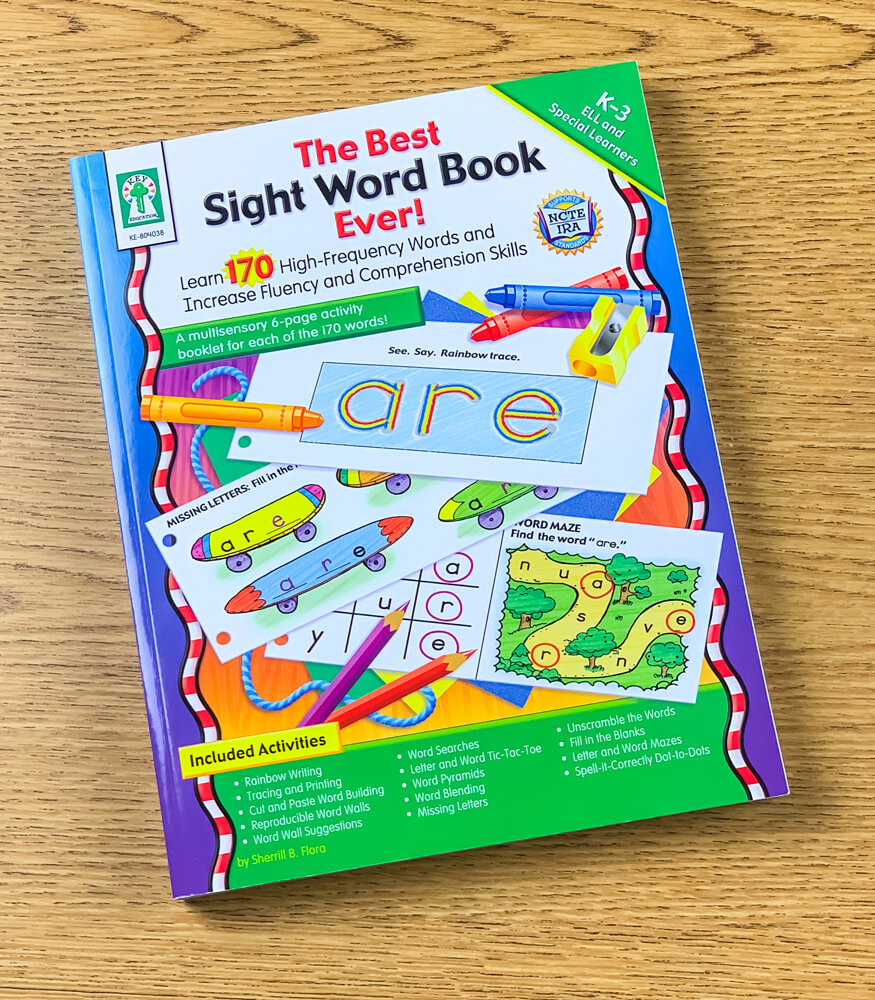 The Best Sight Word Book Ever! Resource Book Grade K-3 eBook