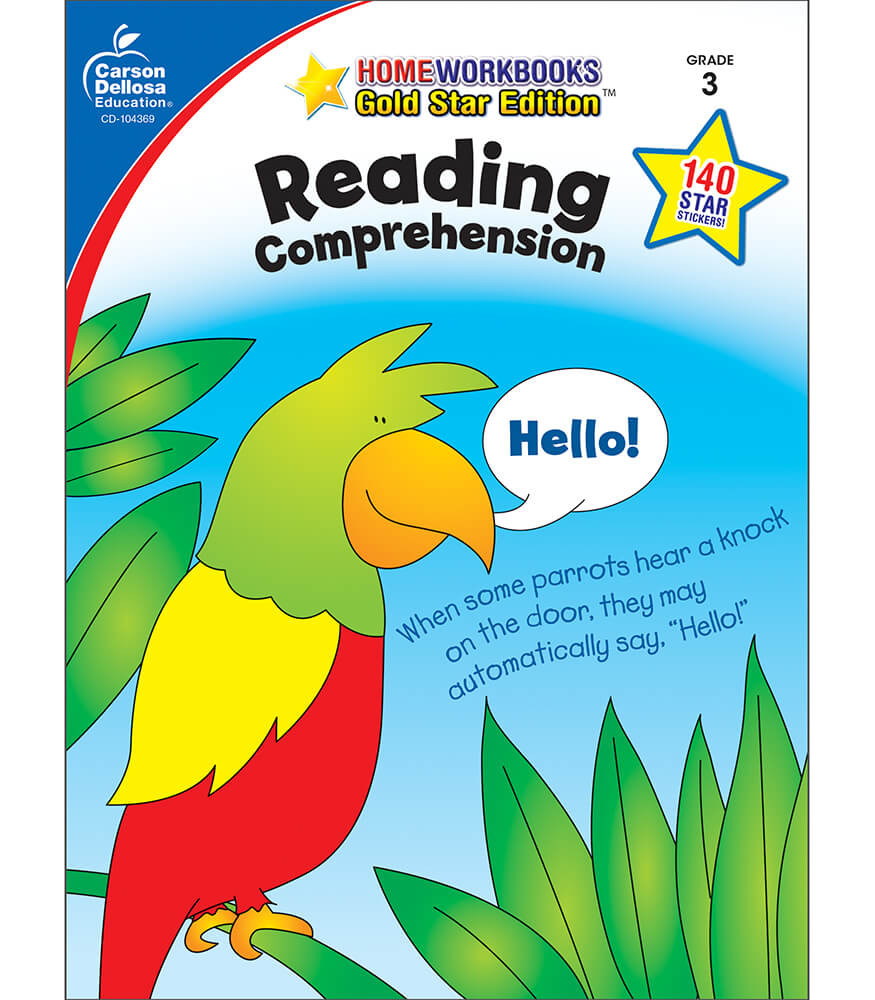 Grade 3 Home Workbooks Reading Comprehension Workbook