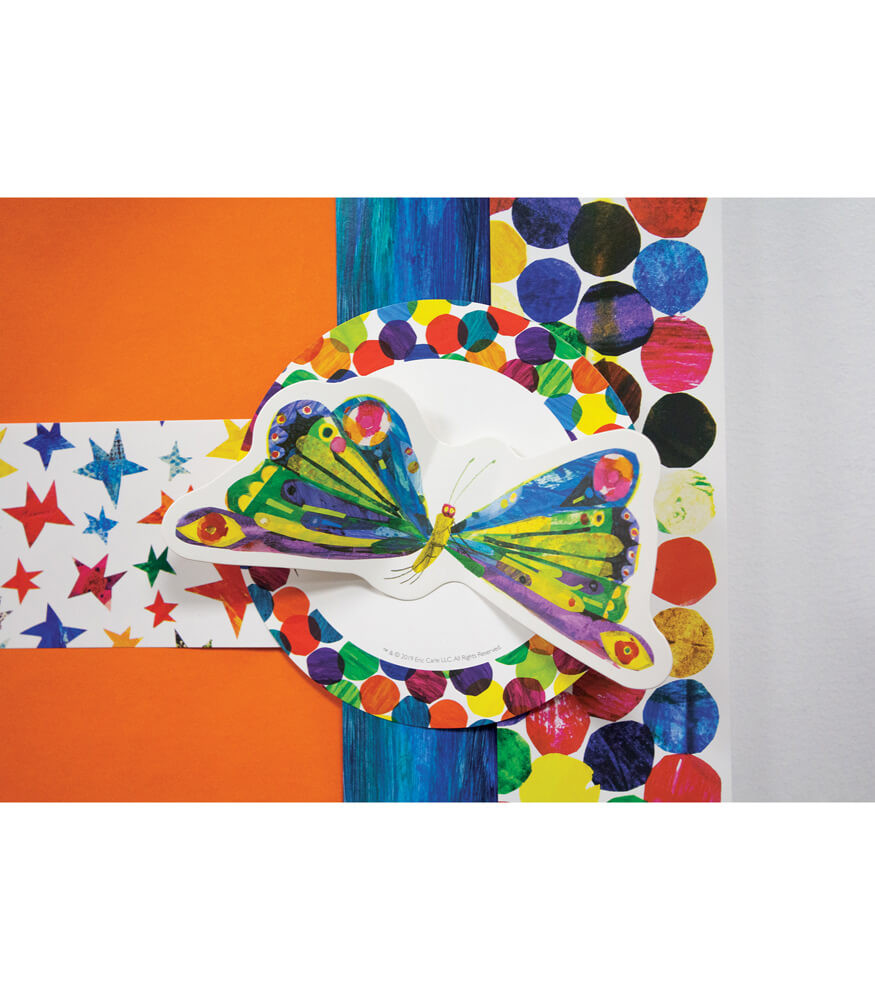The Very Hungry Caterpillar Dots Straight Bulletin Board Borders