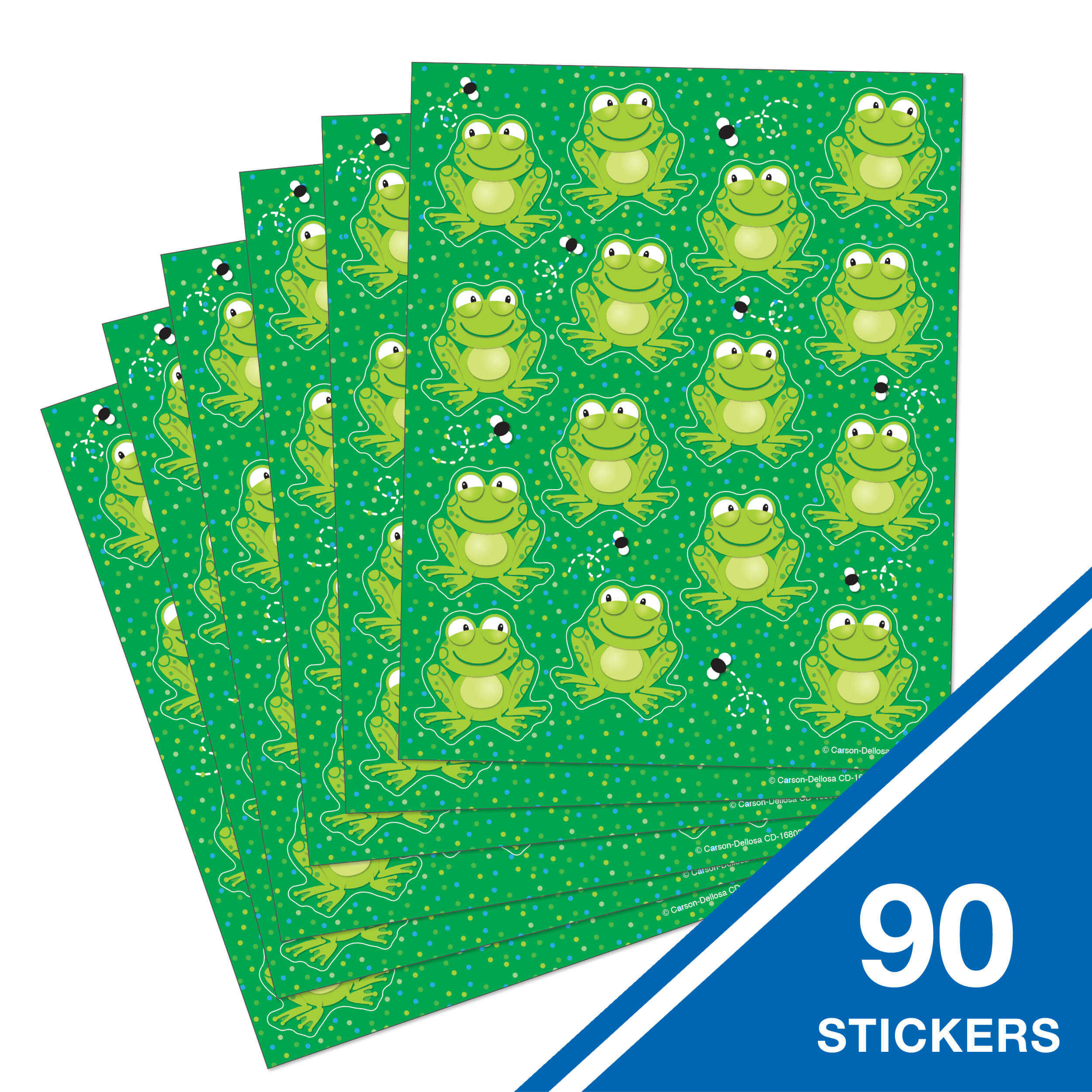 Frogs Shape Stickers