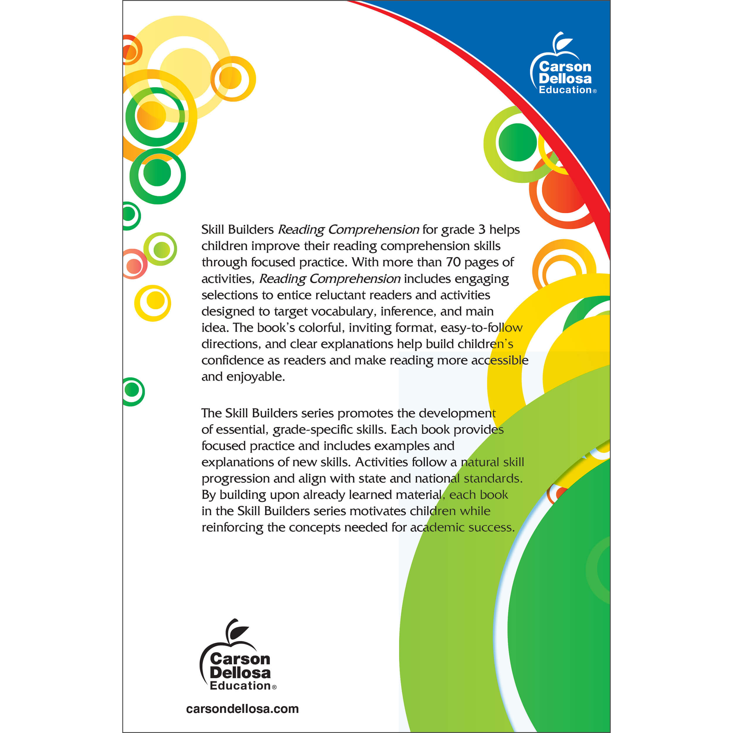 Grade 3 Skill Builders Reading Comprehension Workbook eBook