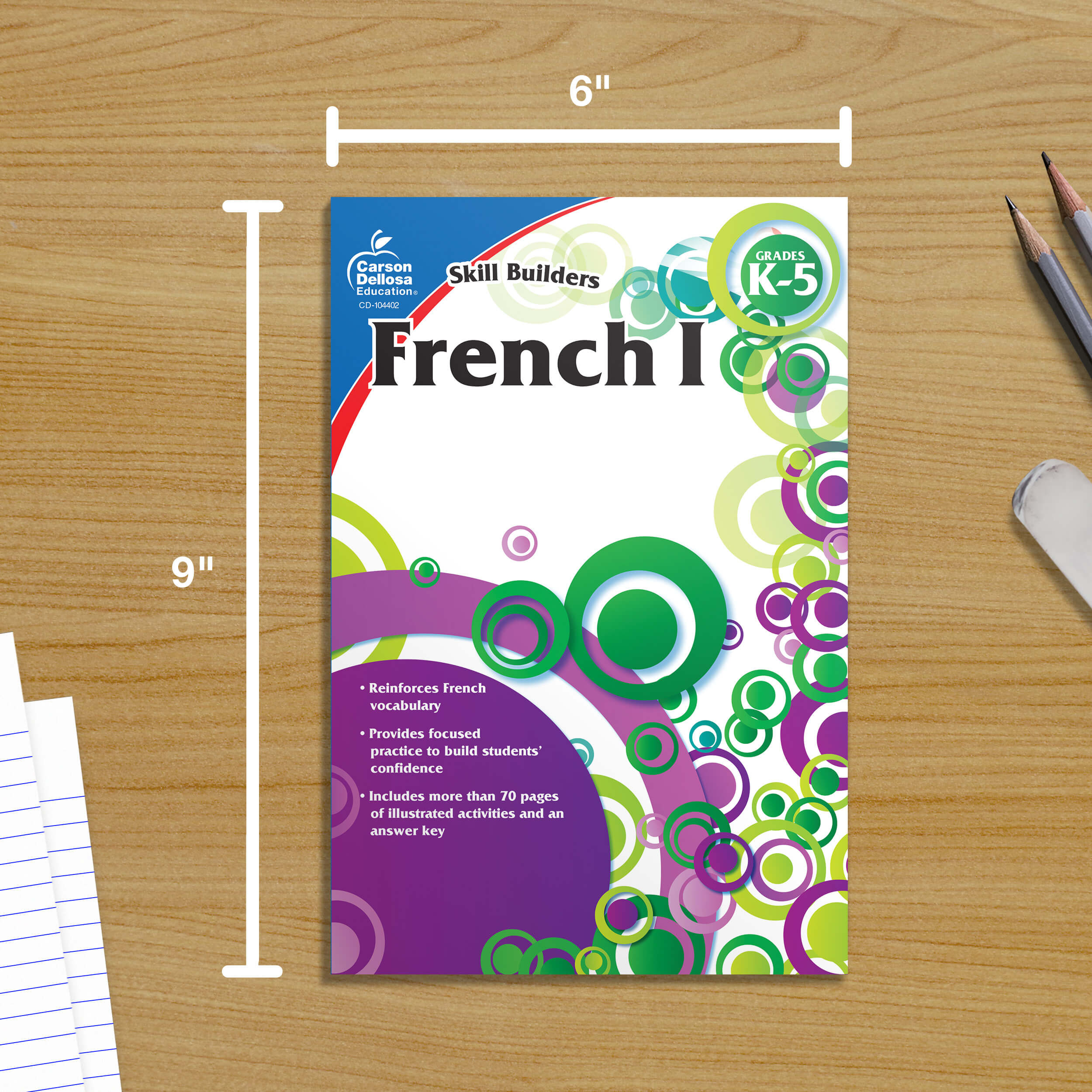 Grade K-5 French I Workbook eBook (PDF)