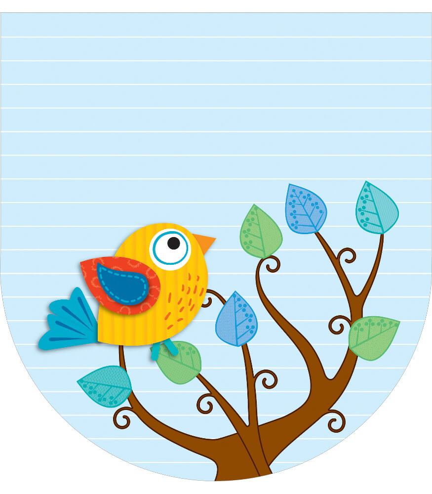Boho Birds Notepad