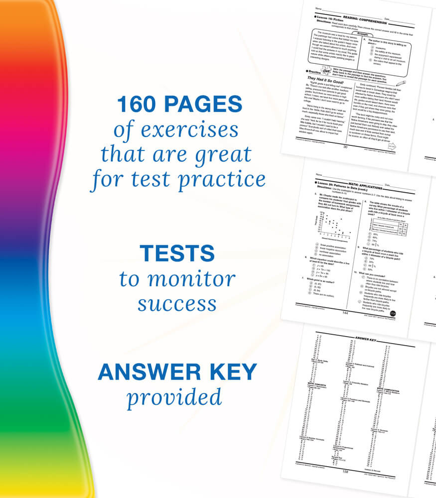 Grade 8 Spectrum Test Practice Workbook eBook