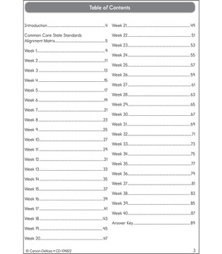 Common Core Fifth Grade 4 Today Workbook Grade 5 eBook
