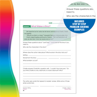 Grade 4 Spectrum Writing Workbook eBook (PDF)