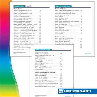 Grade 5 Spectrum Word Study and Phonics Workbook eBook (PDF)