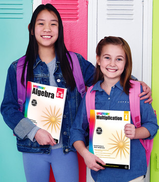 Grade 6-8 Spectrum Algebra Workbook Paperback