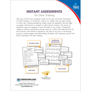Grade 3 Language Arts Instant Assessments for Data Tracking Resource ...