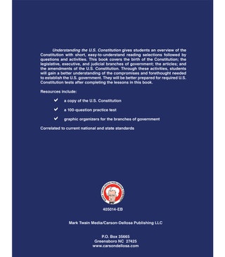 Grade 5-12 Understanding the U.S. Constitution Workbook eBook (PDF)