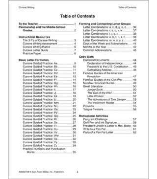 Grade 4-9 Cursive Writing: Instruction, Practice, and Reinforcement ...