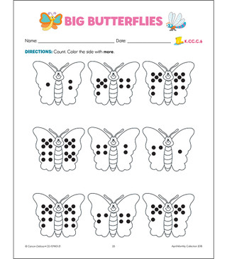 April Monthly Printable Collection Grade K