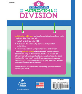 Multiplication & Division Activity Book Grade 3 eBook