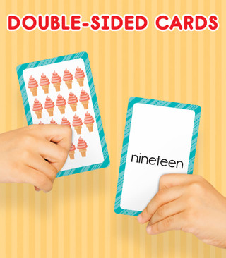 Grade PK-1 Numbers 0-25 Flash Cards