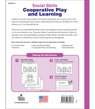 Grade PK-2 Cooperative Play and Learning Resource Book Paperback