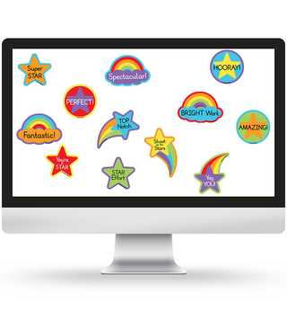 Celebrate Learning Motivational Stickers Free Virtual Collection ...