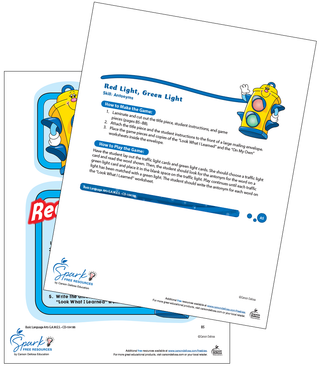 Red Light, Green Light Free Activity | Carson Dellosa