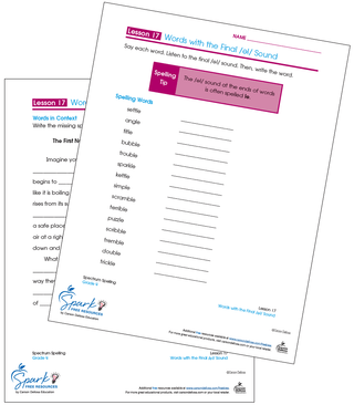 Spectrum Spelling Grade 4 Free Sample | Carson Dellosa