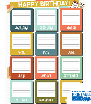 Let's Explore Chart and Printable Poster Set