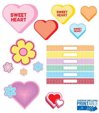 A Class Full of Sweethearts Valentine's Day Printable Classroom Collection