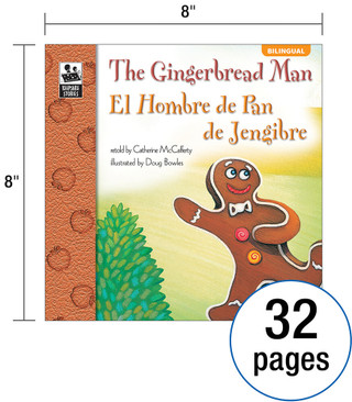 Grade PK-3 The Gingerbread Man Bilingual Keepsake Stories Spanish ...
