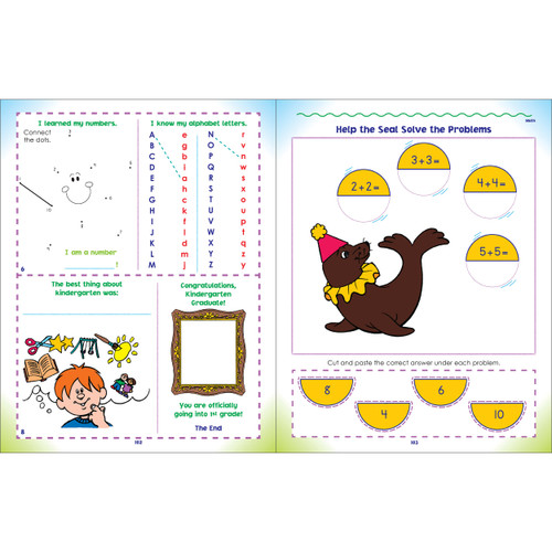 Grade K Mastering Basic Skills Kindergarten Activity Book Paperback