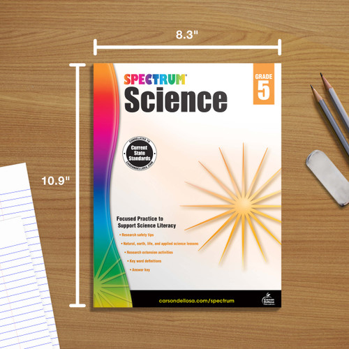 Grade 5 Spectrum Science Workbook eBook (PDF)