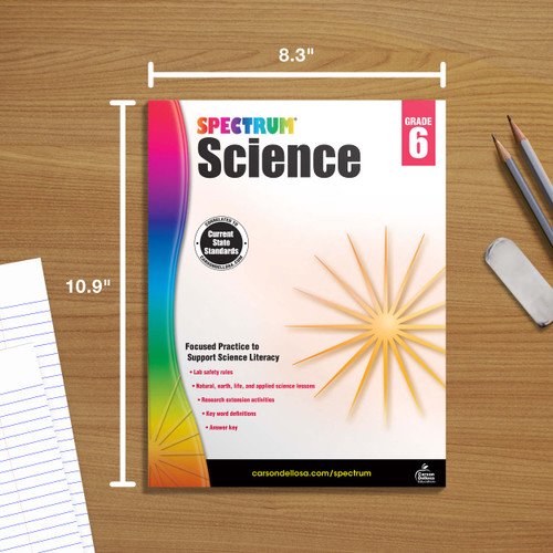Grade 6 Spectrum Science Workbook eBook (PDF)