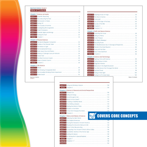 Grade 8 Spectrum Science Workbook eBook (PDF)