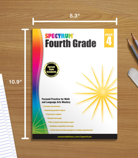 Spectrum Fourth Grade Workbook Grade 4 eBook