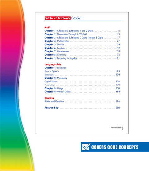 Spectrum Fourth Grade Workbook Grade 4 eBook
