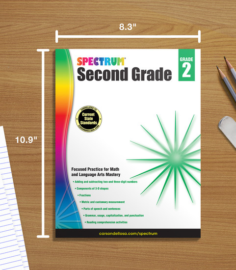 Spectrum Second Grade Workbook Grade 2 eBook