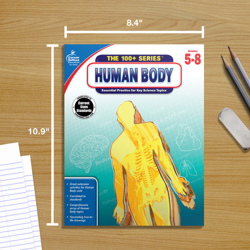 Human Body Workbook Grade 5-8 eBook