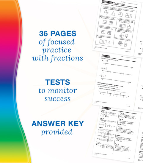 Spectrum Focus: Understanding Fractions Workbook Grade 3 eBook