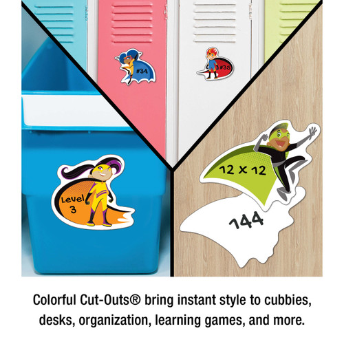 Super Power Super Kids Cutouts