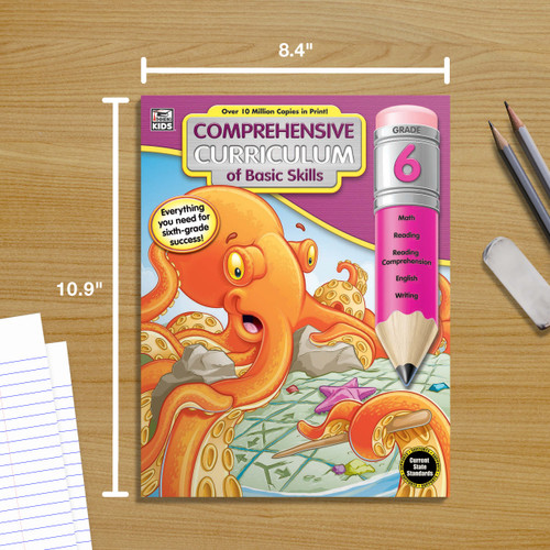 Grade 6 Comprehensive Curriculum of Basic Skills Workbook eBook