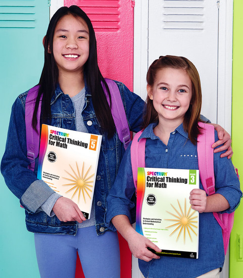 Grade 3 Spectrum Critical Thinking for Math Workbook Paperback