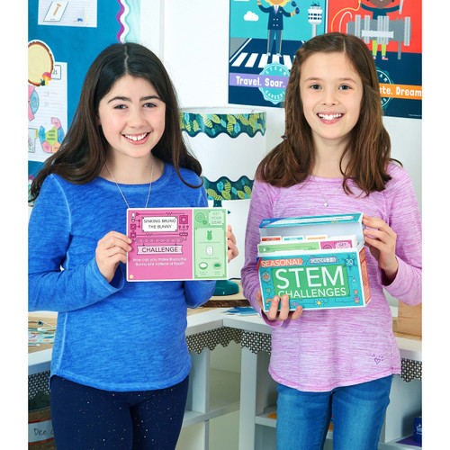 Grade 2-5 Seasonal STEM Challenges Science Learning Cards